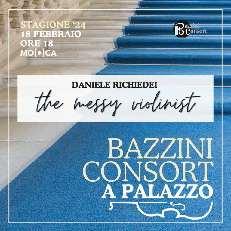 Bazzini Consort a Palazzo: the messy violinist - MO.CA
