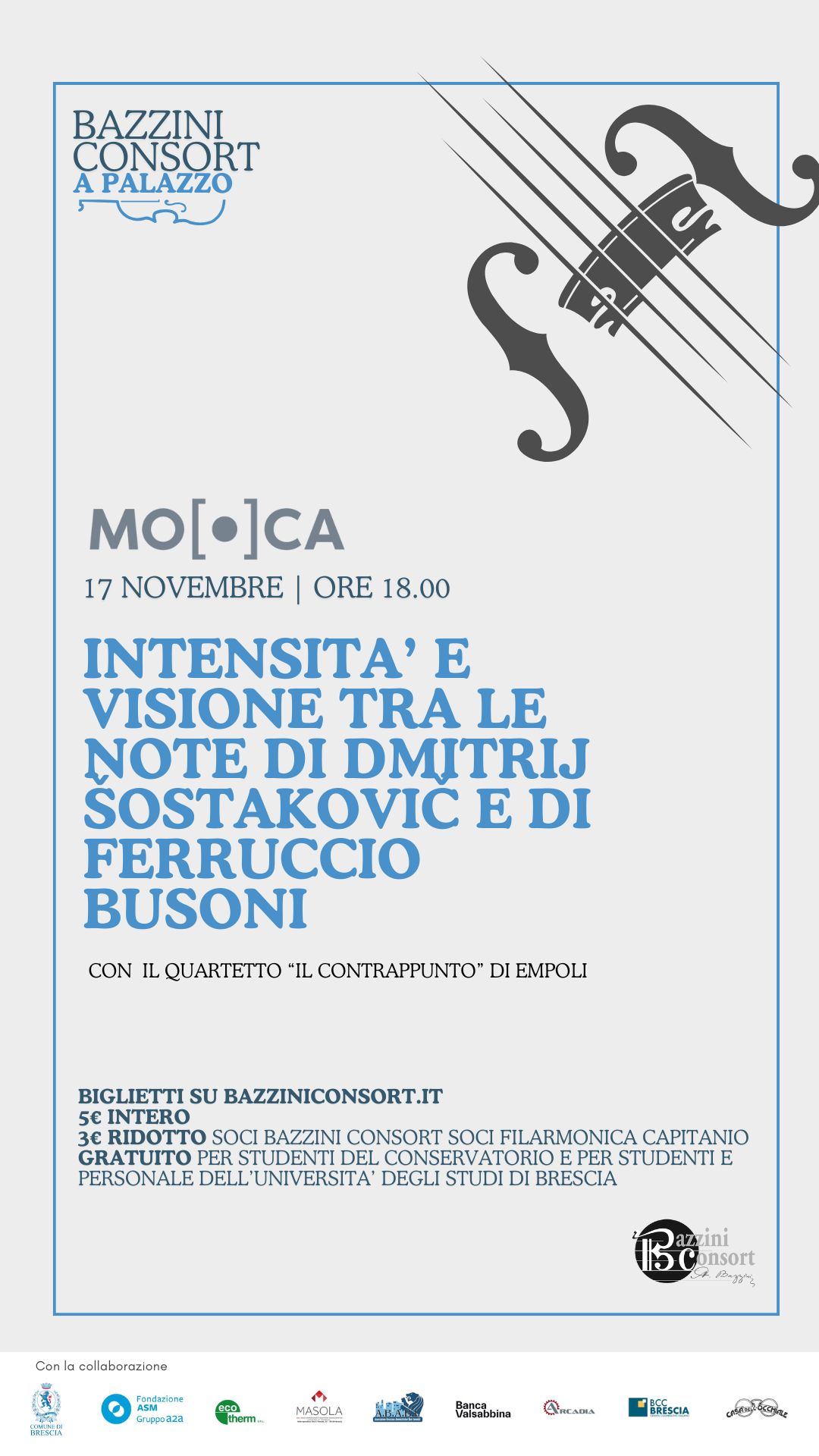 Bazzini Consort: Intensità e visione tra le note di Dmitrij Šostakovič ...